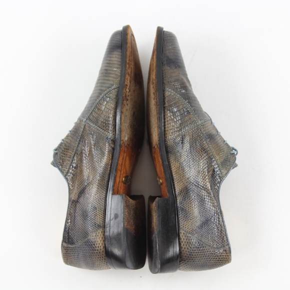 Studio Belvedere | Shoes | Studio Belvedere Genuine Lizard Animal Print ...